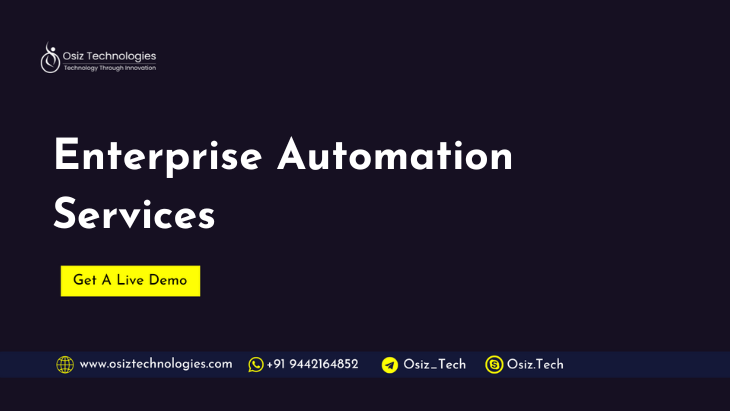 Enterprise Automation Services | Intelligent Automation Services